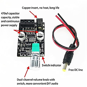LHLLHL Audio Speakers DIY 5.0 High Power Digital Amplifier Stereo Board 50w+50w Amp Amplificador Audio Home Theater