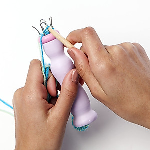 Creativity for Kids Quick Knit Charm Bracelets - Create 10 DIY Friendship Bracelets, Kids Jewelry Making Kit