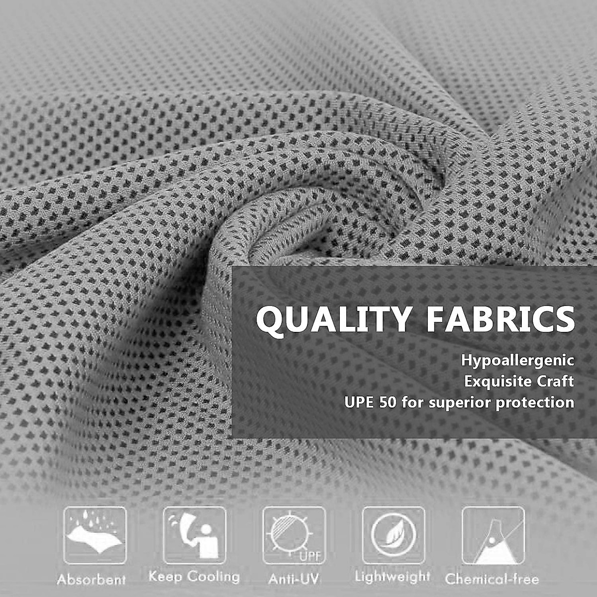 Vhger Cooling Towel, 4 Pack Ice Towel (40"x 12"), Microfiber Towel, Soft Breathable Chilly Towel Stay Cool for Yoga, Sport, Gym, Workout, Camping, Fitness, Running, Workout & More Activities