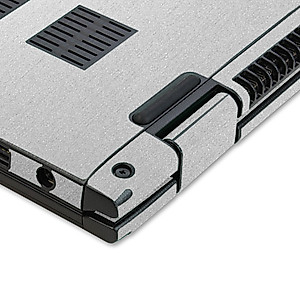 Skinomi Brushed Aluminum Full Body Skin Compatible with Toshiba Satellite Radius (2015, 14 inch)(Full Coverage) TechSkin with Anti-Bubble Clear Film Screen Protector