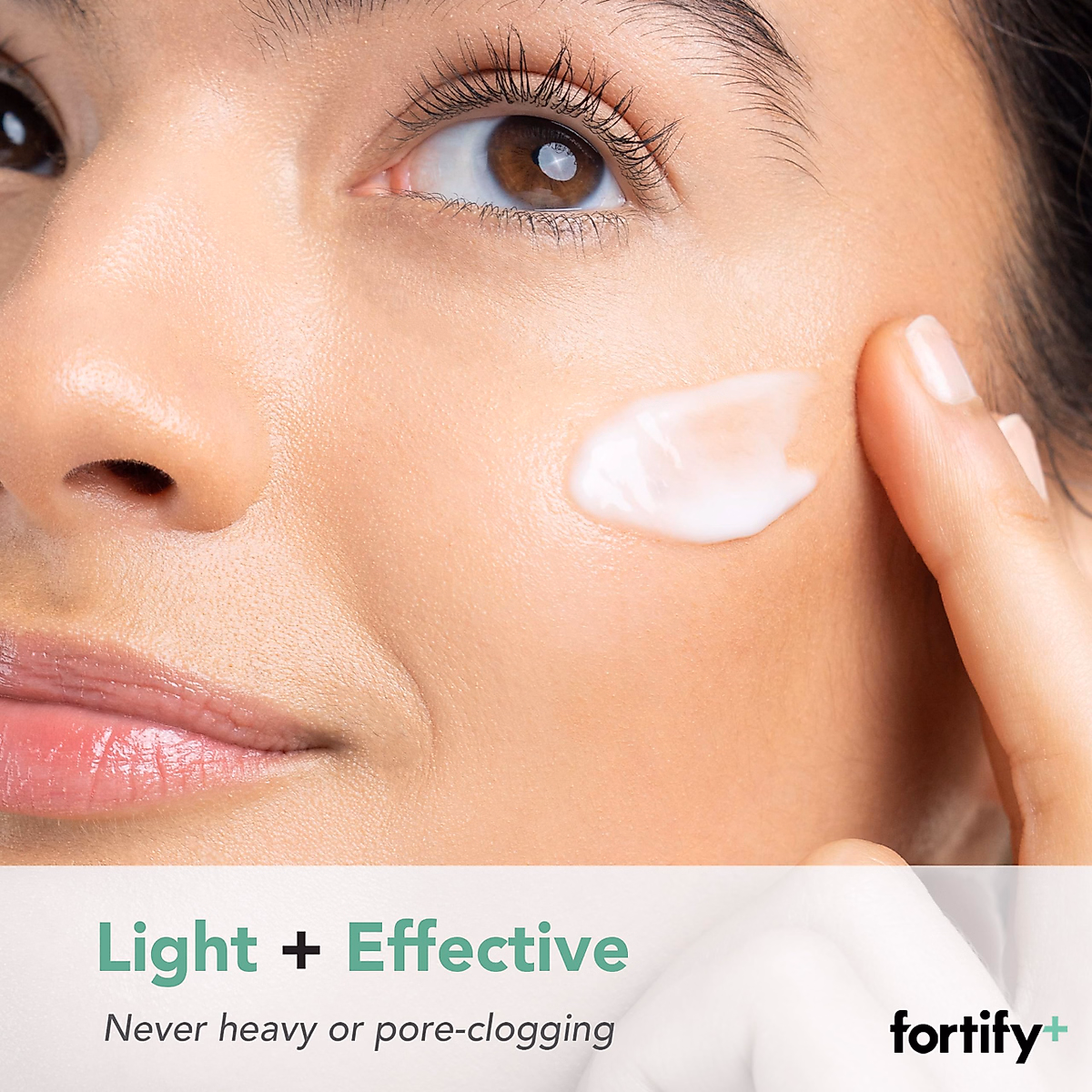 Fortify 9-in-1 Natural Skincare - Eye Cream - De-Puffing + Protecting | Helps Protect, Hydrate, & Refresh | Clean Beauty | Made in Korea - 30ML