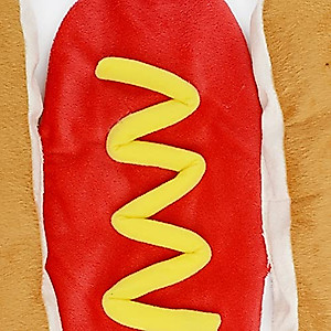 sikiwind Hot Dog Pet Clothes Dog Cat Puppy Dachshund Halloween Dress Up Costume (M)