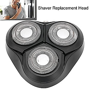 Electric Shaver Replacement Heads, 3 Heads Waterproof Universal Head Shaver for Men