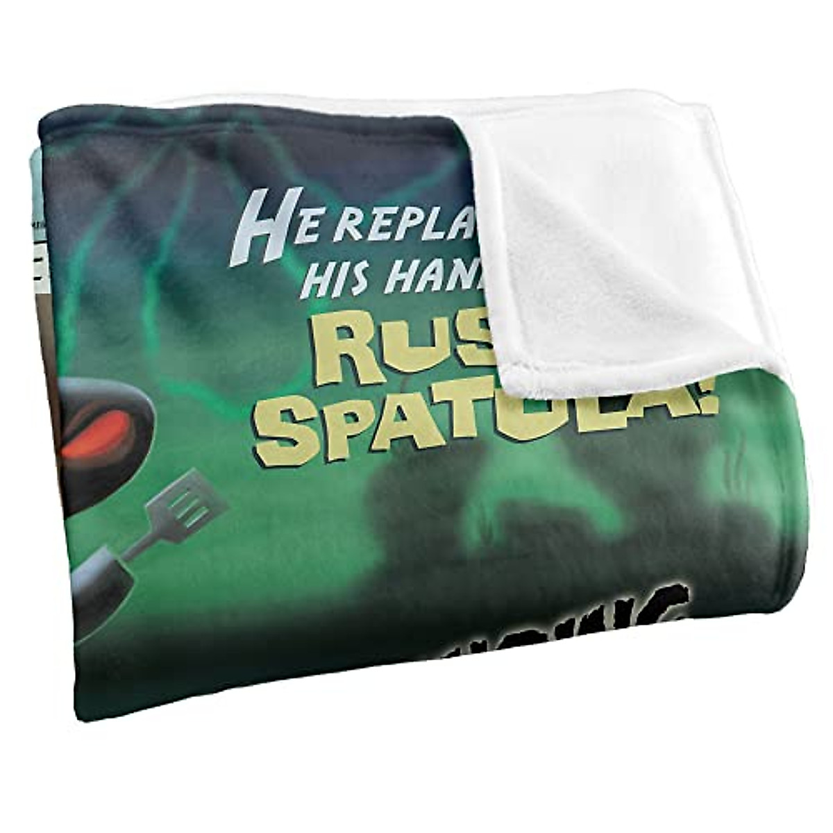 Spongebob Blanket, 36"x58" Hash Slinging Slasher Silky Touch Super Soft Throw Blanket