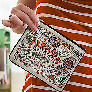 Catstudio Auburn University Collegiate Zipper Pouch Purse | Holds Your Phone, Coins, Pencils, Makeup, Dog Treats, & Tech Tools