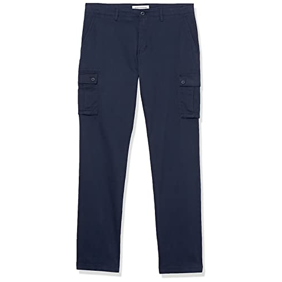 Amazon Essentials Men's Straight-Fit Stretch Cargo Pant (Available in Big & Tall), Navy, 35W x 29L