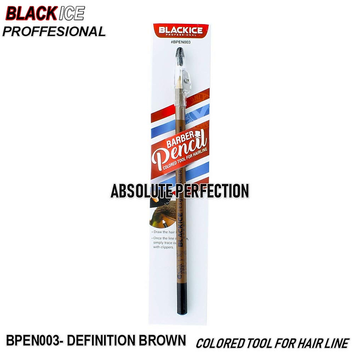 Black Ice Spray Barber Pencil