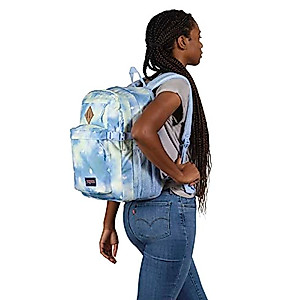 JanSport Main Campus Backpack - Travel, or Work Bookbag w 15-Inch Laptop Sleeve and Dual Water Bottle Pockets, Moonscape
