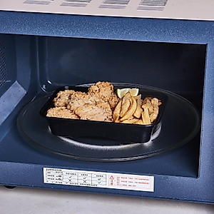 FULIGN 24 oz Meal Prep Containers With Lids Reusable 50 Pack Extra-thick Plastic Food Storage Black Disposable To Go Lunch Box BPA Free Stackable Microwave Dishwasher Freezer Safe