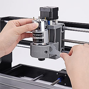 Upgraded Mcwdoit 775 Spindle Motor - 20000RPM, DC 12-24V, Electrical DC Motor for 3018/3018Pro/ 3018Pro-M CNC Router Machine, with 3.175mm ER11 Collet