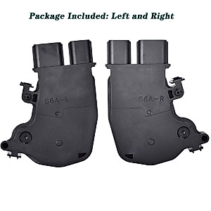2Pcs Door Lock Actuator Motor Front Left and Right Compatible with 2003 2004 2005 Honda Accord Civic CR-V Element Odyssey Pilot, 2002-2006 Acura RSX Replaces 72155-S5P-A11,72115-S6A-J01,746301,746302