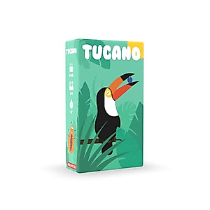 Tucano Card Game - A Tropical Strategy Adventure of Juicy Fruits and Clever Tactics! Fun Family Game for Kids & Adults, Ages 6+, 2-4 Players, 15 Minute Playtime, Made by Helvetiq