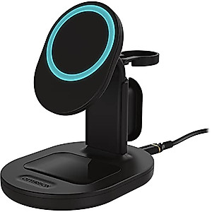 OtterBox 3-in-1 Wireless Charging Station for MagSafe - BLACK