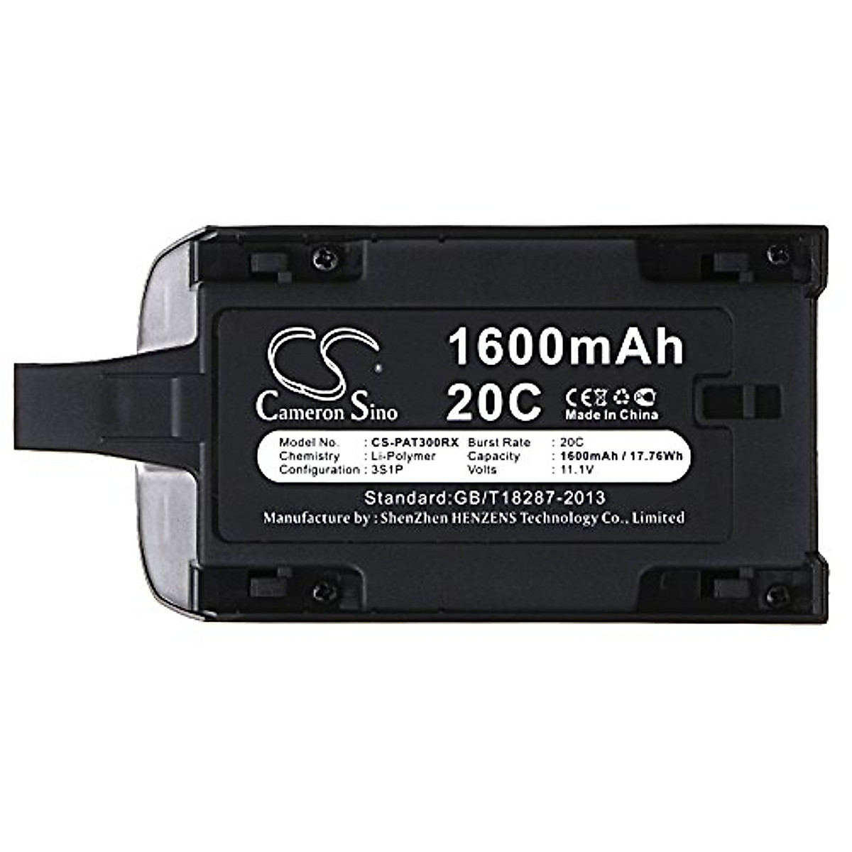 FYIOGXG 1600mAh / 17.76Wh Battery for Bebop Drone 3.0, Bebop Drone Skycontroller, Bebop Mini Quadcopter, Bedop Drone First PN: