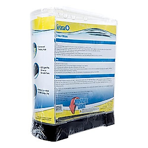 Tetra LED Half Moon aquarium Kit 1.1 Gallons, Ideal For Bettas, Black, 4.6 x 9.1 x 9.9 Inches (29049)