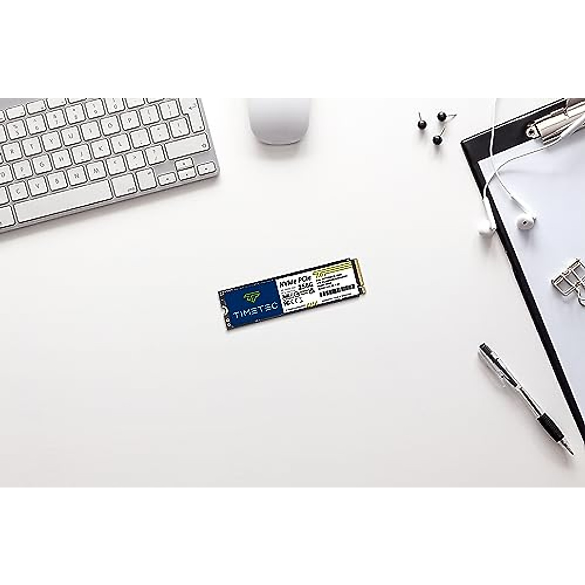 Timetec 256GB SSD NVMe PCIe Gen3x4 8Gb/s M.2 2280 3D NAND High Performance SLC Cache Read/Write Speed Up to 2,000/1,600 MB/s Internal Solid State Drive for PC Laptop and Desktop (256GB)