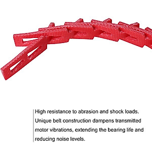 Foifatt Power Twist V - Belt 5/8 - inches x 5 - feet B/5L, Adjustable Link V - Belt Type B Perfect for Lathes, Drill Press, Table Saws and Other Woodworking Tools