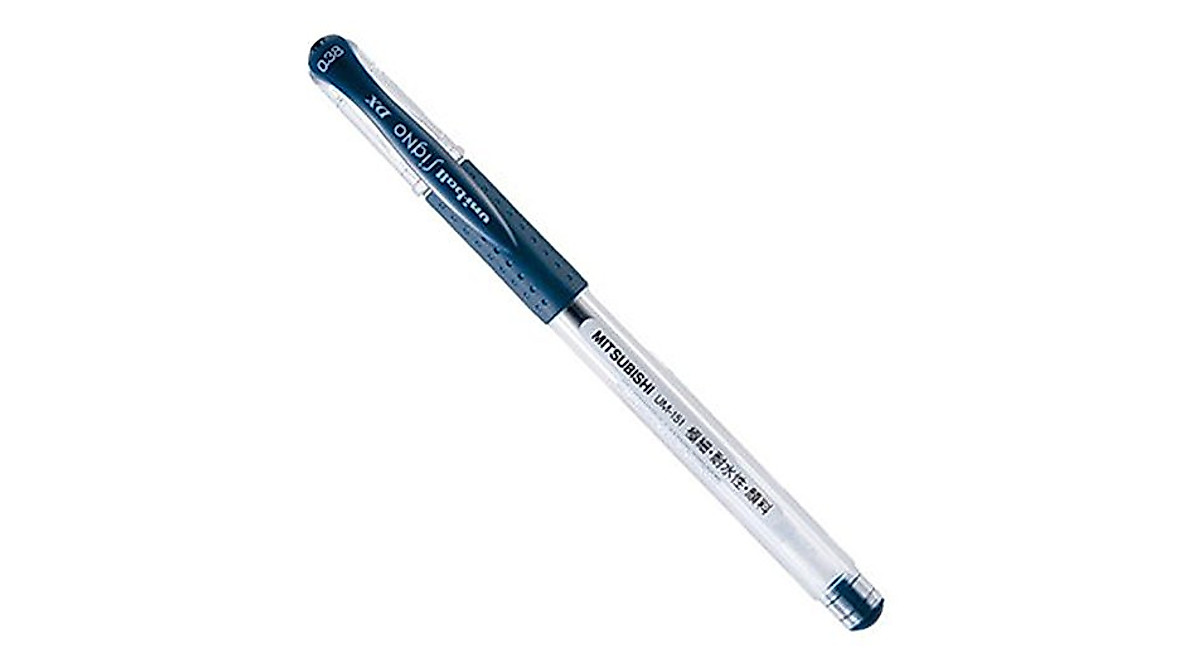 Uni-ball Signo DX UM-151 Gel Pen Set - Precision & Reliability in Blue ...
