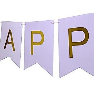 LOVELY BITON Large Purple Happy Birthday Banner, Bday Party Decorations Backdrop Gift for Man Woman Kids Teens