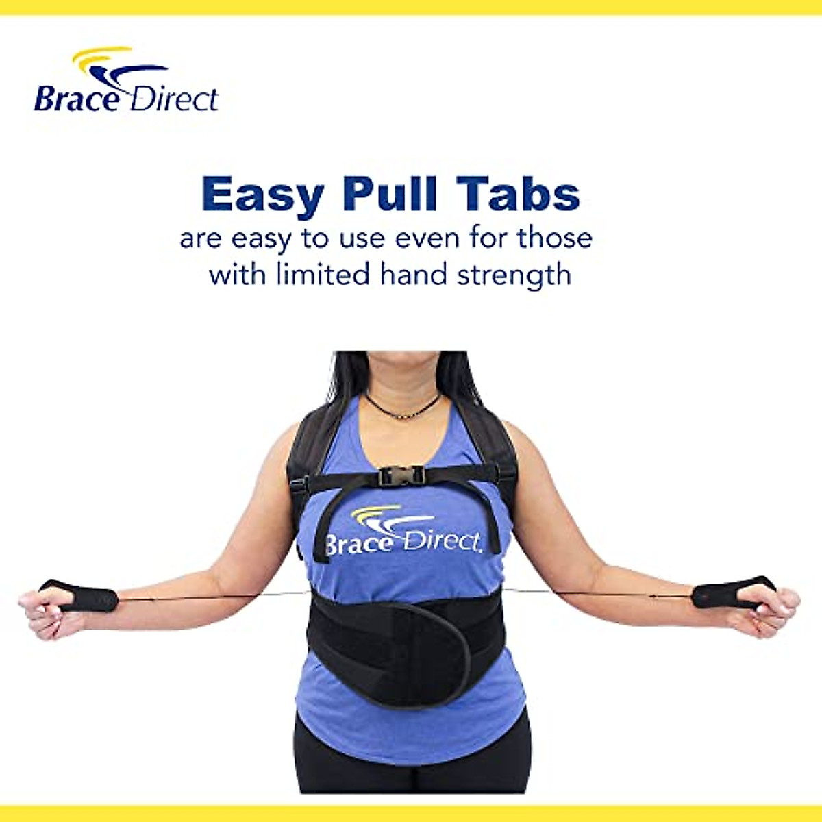 Brace Align TLSO Thoracic Medical Back Brace L0456 L0457 - Back Support and Back Pain Relief for Fractures, Post Op, Herniated Disc, DDD and Spinal Trauma, Mild Scoliosis, Kyphosis, Osteoporosis