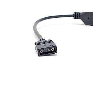 MICRO CONNECTORS Addressable RGB 1 to 4 Splitter Cable - 30cm/ 2 Pack (F04-04ARGB30-2P)