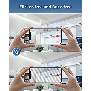 LE GU10 LED Light Bulbs Non-Dimmable, 5000K Daylight White GU10 Bulb Replacement for Recessed Track Lighting, 4W LED Bulbs with 100°Flood Beam for Kitchen, Range Hood, Living Room, Bedroom, 6 Pack