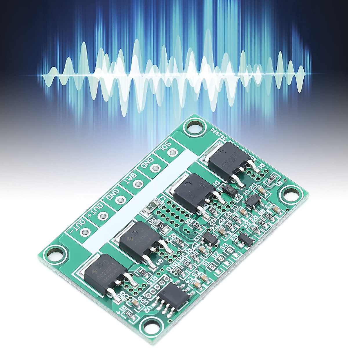 Hyuduo Solar Lamp Controller,10A 3.7V/7.4V/11.1V Solar Light Circuit Board Warning Flashing Adjustable Solar Lamp Controller Module Accessories 3.2V-18V,for Home Courtyard Garage Fence Deck,LED chip