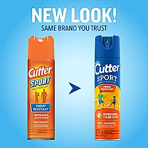 Cutter Sport Insect Repellent (Aerosol) (11 oz), Plain