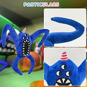 Lesome The Amazing Digital Circus Plush,Pomni Plush Jax Plush Toy Gift, Fun and Whimsical Stuffed Figure Doll for Kids Adults,Birthday Christmas Choice (Blue)