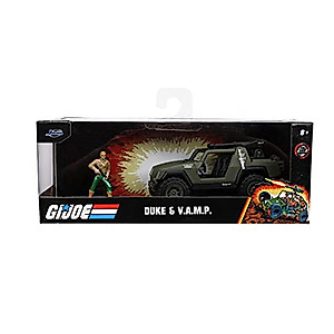 Jada Toys G.I. Joe 1:32 V.A.M.P Die-Cast Vehicle with Duke Figure, 33083