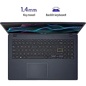 2022 Newest ASUS Ultra Thin Light Laptop Computer, 15.6" FHD Display, Intel Celeron N4020 (Upto 2.8GHz), 4GB RAM, 128GB eMMC,WiFi, Backlit Keyboard,8-Hour Battery, Microsoft 365, Win10 S+HubxcelCable