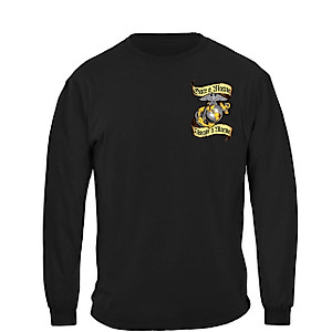 Marine Corps Tshirts | Once A Marine Always Long Sleeve Shirt MM101LSL