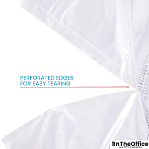 1InTheOffice Shredder Bags 40-45 Gallon, Paper Shredder Waste Bags, (100 Box)