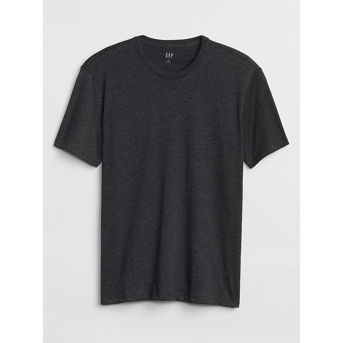 GAP Mens Everyday Short Sleeve T-Shirt T Shirt, Charcoal Grey, Medium US