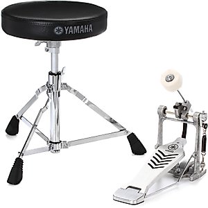 Yamaha FP-6110A and DS-550; Foot Pedal and Drum Throne PKG