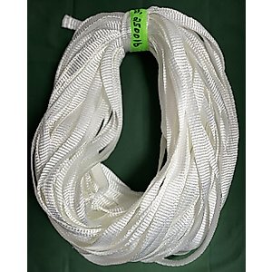 Mule Tape 3/4" 2500Lb 100ft Polyester Rope Pull String Strong Rope Conduit Electrical Wire Cable Pull Poly Tape Rope Poly Pull Line Flat Rope Polyester Webbing Wire Pulling Rope Conduit Pull String