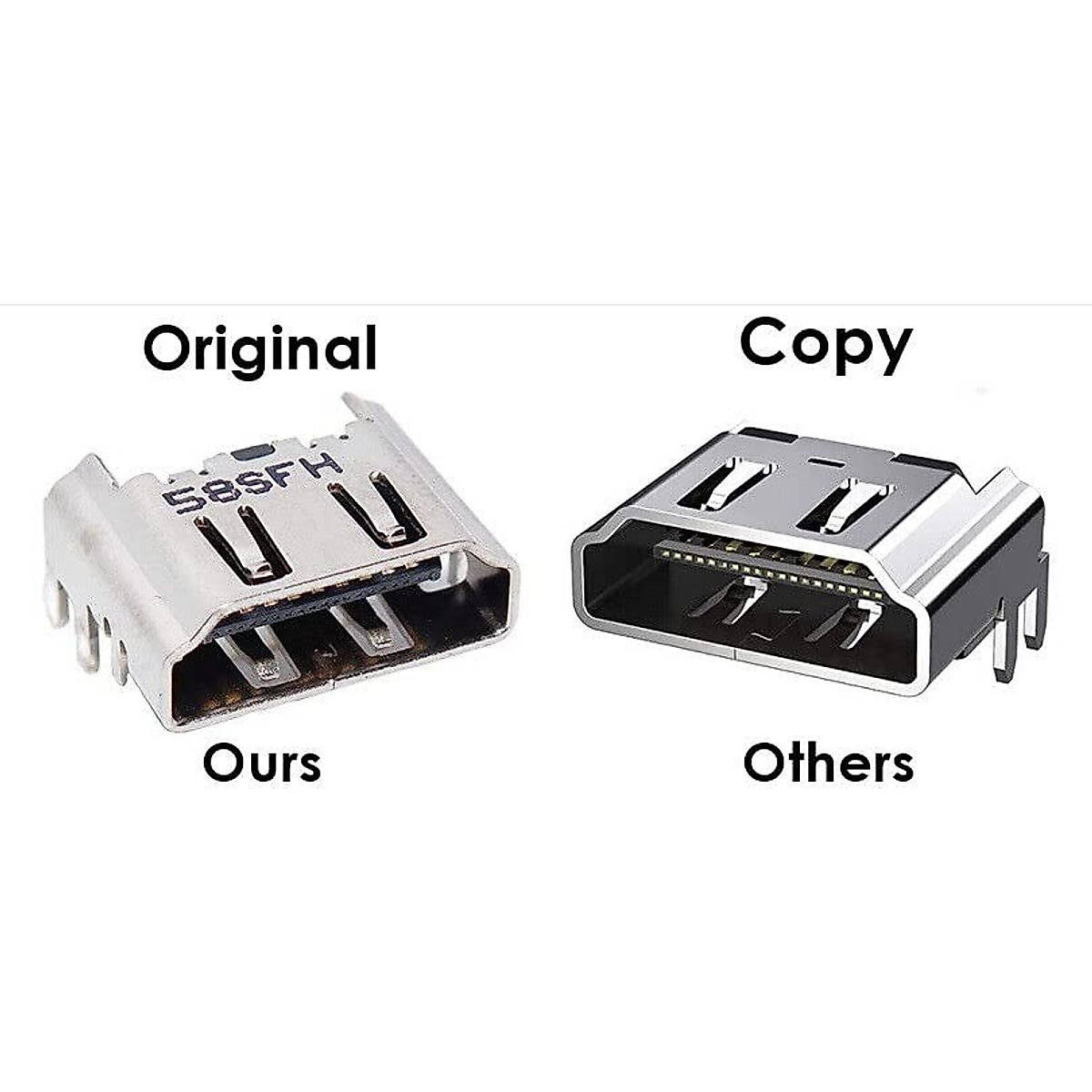 Original New HDMI Port Connector Socket Replacement for Sony PlayStation4 PS4 Cuh-1001a Cuh-1115a