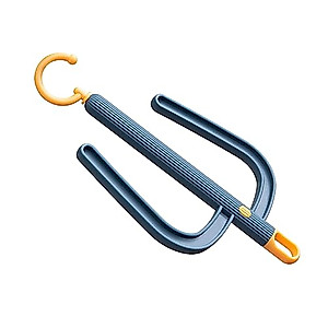 Swivel Hook Hanger Small Drying Rack Multi Purpose Hanger Swivel Hooks Small Clothes Drying Rack Shoe Racks Shoes Hanger Slipper Drying Racks Shoe Hook abs rotatable to Rotate