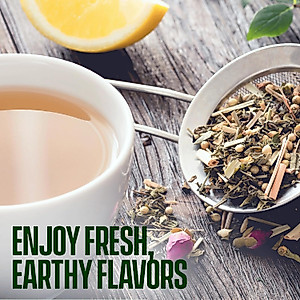 Kiss Me Organics Yerba Mate Tea - 17.6oz 100% Organic, Traditional, Loose Leaf Green Teas for a Hot or Cold Brew - Cultivated from Southern Brazil & High in Nutrients﻿