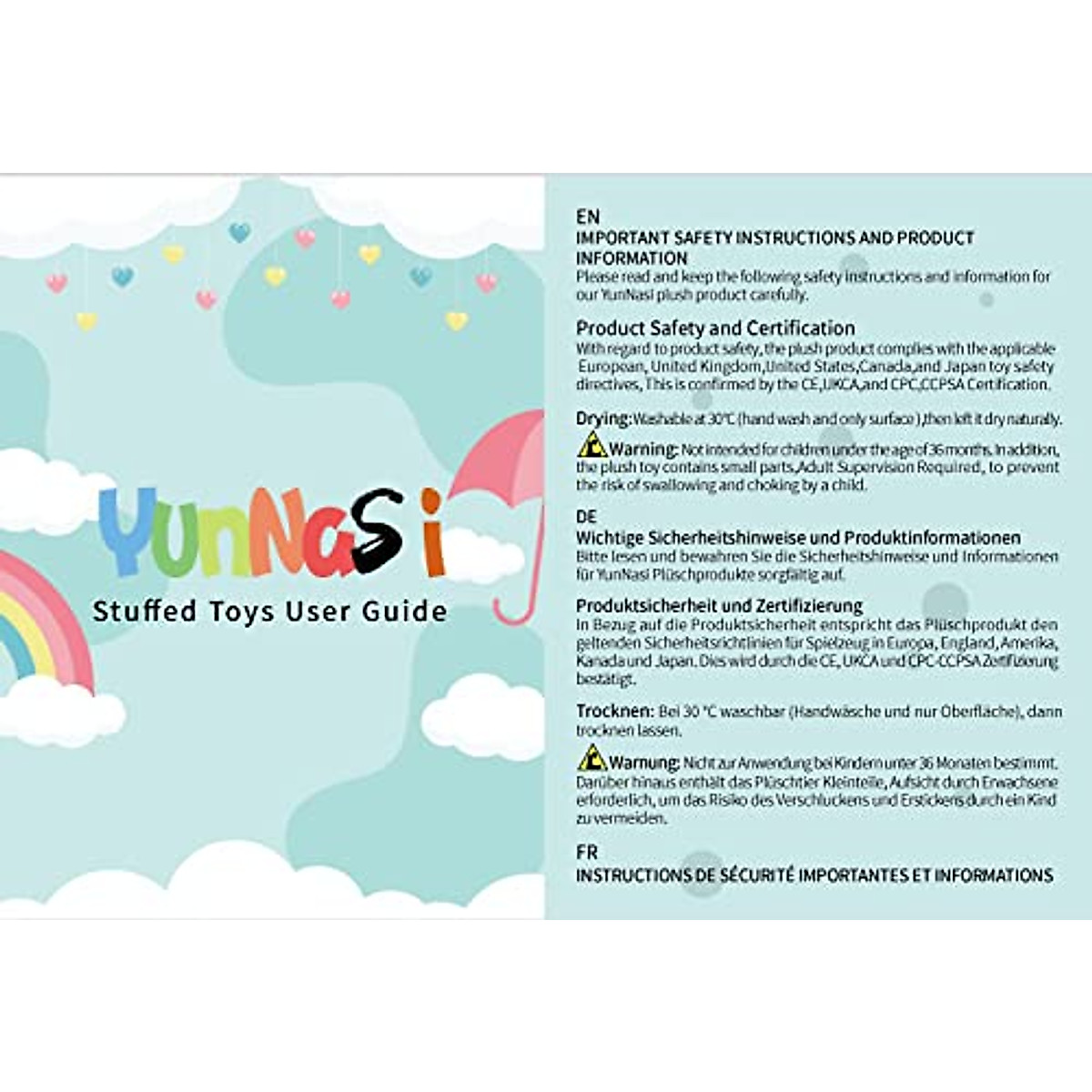 YunNasi Big Teddy Bear Stuffed Animal 31.5 Inch Giant Teddy Bear with Love Heart Large Plush Toy Huge Soft Doll Gift for Kids Girls Girlfriend on Birthday Valentine's Day Christmas Baby Shower Brown