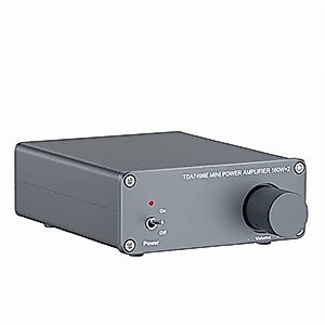TBGFPO Tda7498e 2 Channel Sound Power Amplifier Audio Receiver Mini HiFi Amp Home Theater Speakers 160w X 2 Amplificador