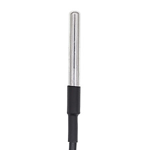 DS18B20 Temperature Sensor Module Kit Waterproof 100CM Digital Sensor Cable Stainless Steel Probe Terminal Adapter