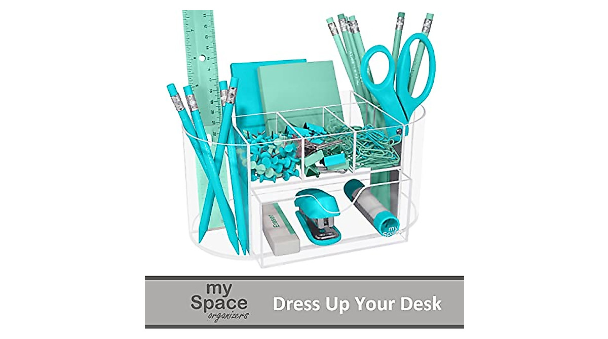 Clear Acrylic Desk Organizer - Keep Your Office Tidy