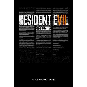 Resident Evil 7: Biohazard Document File