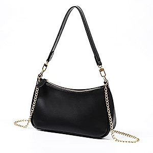 VODIU Clutch Tote Handbags with 2 Removable Straps and Zipper Closure Crossbody Bags Shoulder Purse Handbag for Women