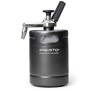 Presto 02939 Cold Brew Nitro Coffee Dispenser, 48 ounces