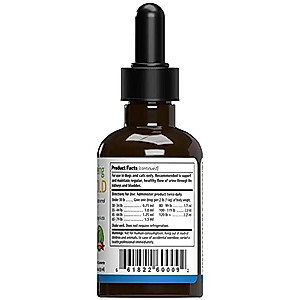 Pet Wellbeing Urinary Gold for Cats - Vet-Formulated - Feline Urinary Tract Health, UTI & Bladder Infection, Normal Urine pH - Natural Herbal Supplement 2 oz (59 ml)