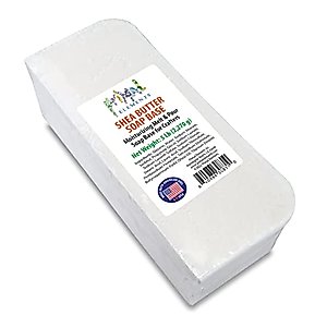 Primal Elements Shea Butter - Moisturizing Melt and Pour Glycerin Soap Base for Crafting and Soap Making, Vegan, Cruelty Free, Easy to Cut - 5 Pound