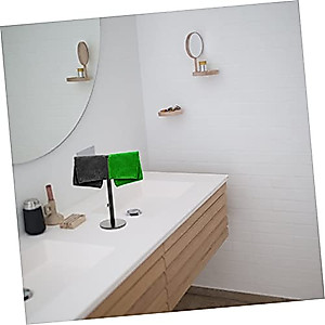 3pcs Vertical Towel Rack Standing Towel Holder Towel Holder Stand Bathroom Towel Holder Countertop Towel Rack Towel Storage Holder Standing Towel Rack Towel Stand Hand Towel Holder