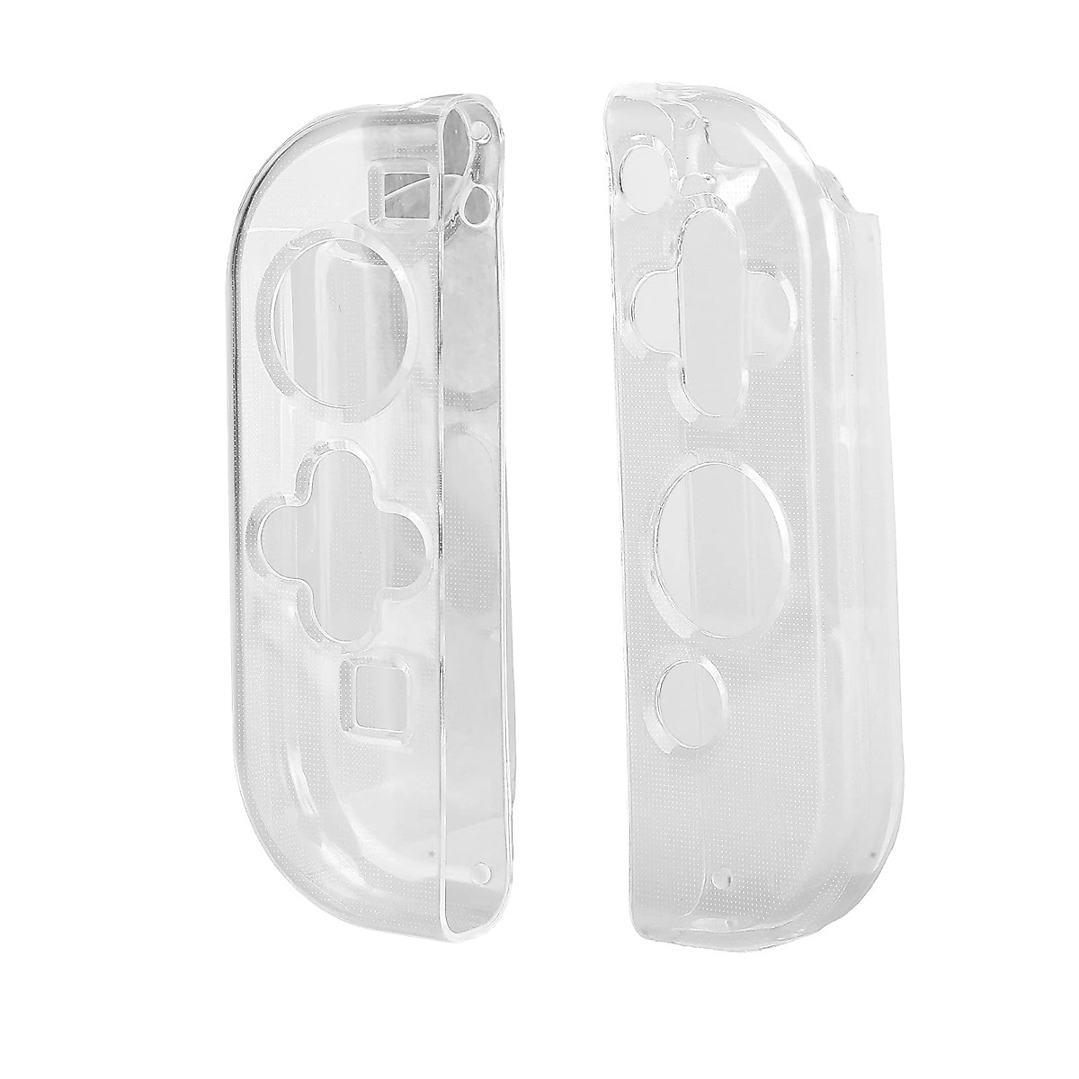 LIKJ Game Console Protective Case, Split Type Transparent TPU Easy Assembly Good Compatibility Game Console Cover for Switch Console